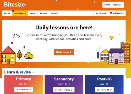 BBC Bitesize – Daily Lessons – Baltasound Junior High School