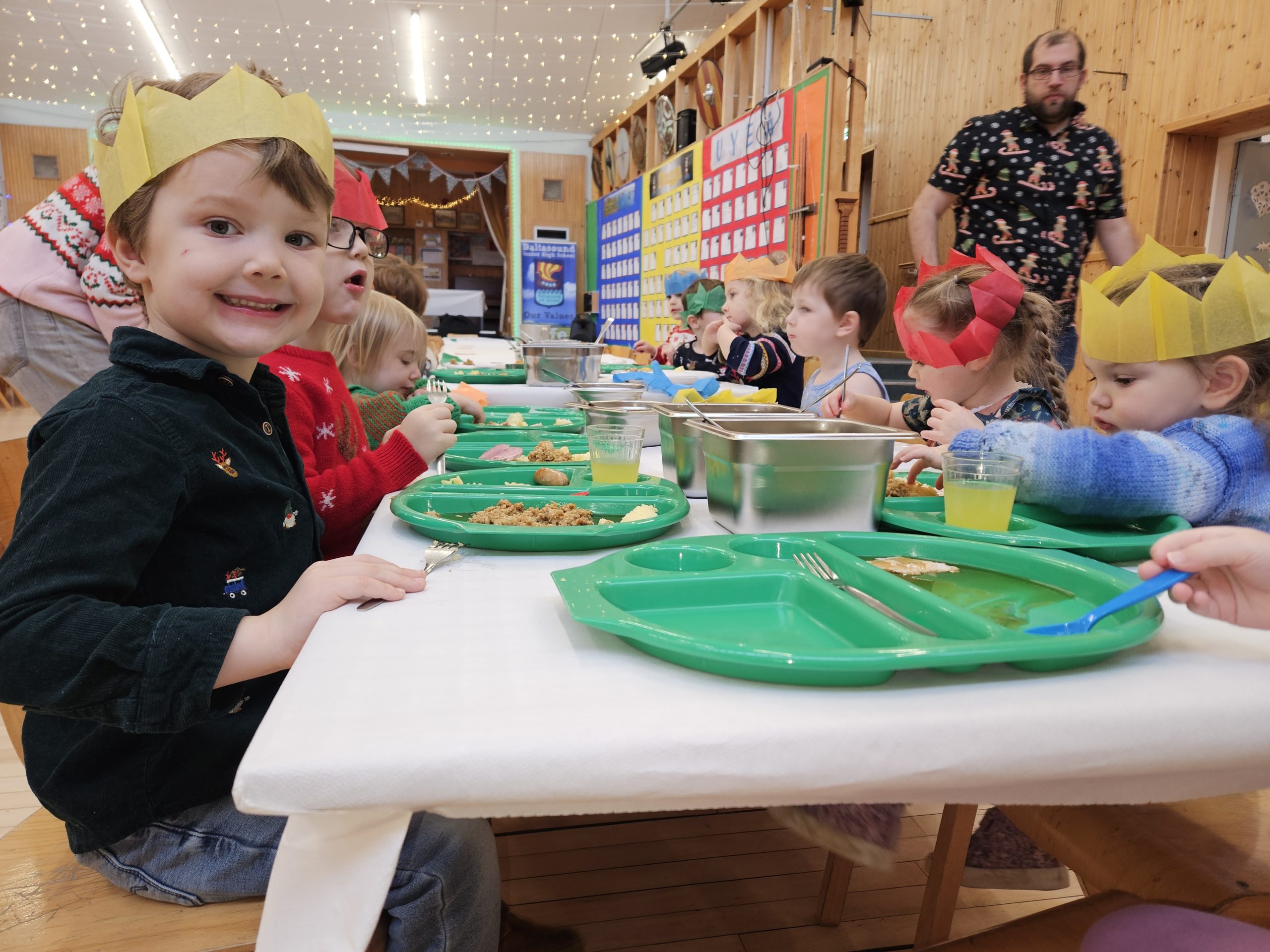 Christmas Dinner – Baltasound Junior High School